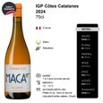 Domaine Cazes Côtes Catalanes Macabeo Orange 2024 - Vin Blanc du ...