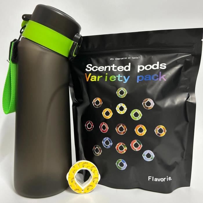 As shown - 10 pods mixtes set - Bouteille d'eau Air Up avec ensemble de ...