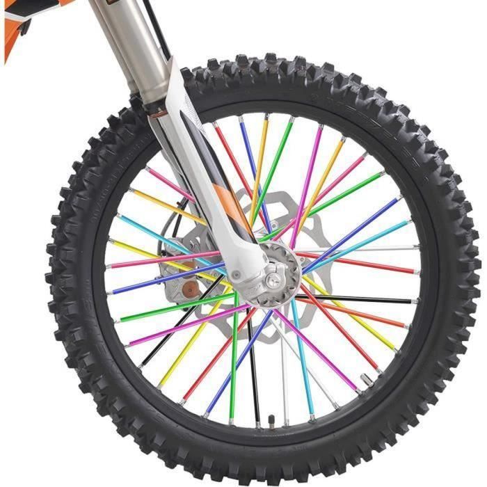 Couvre Rayon - Vélo Peaux Jantes Roue Garniture Enveloppe - 72 Pièces ...