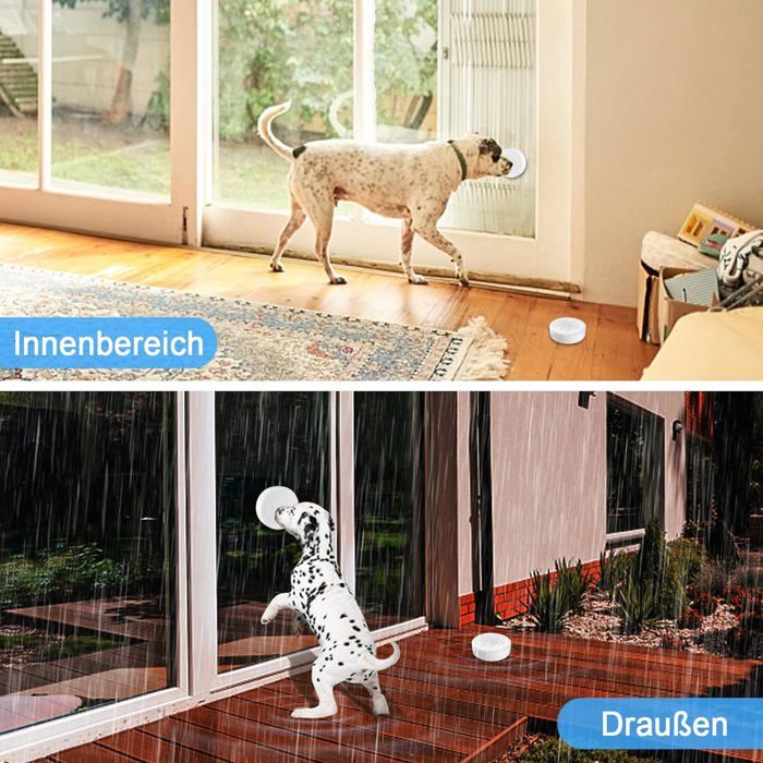 Sonnette Pour Chat/Chien Buzzer Chien De Dressage Carillon De Porte ...