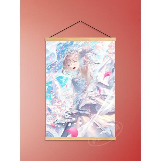 L-02640 - 45x60cm - Toile Sort Grand Ordre En Bois Suspendus Miyamoto ...