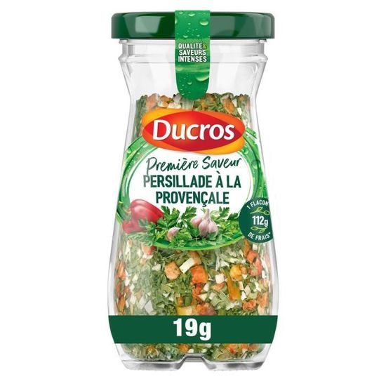LOT DE 4 - DUCROS - Persillade Provençale premiere Saveur - Pot de 19 g ...