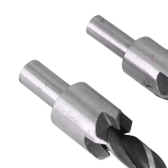 JIN-Foret fraisé Ensemble de forets fraisés en bois alésoir de ...