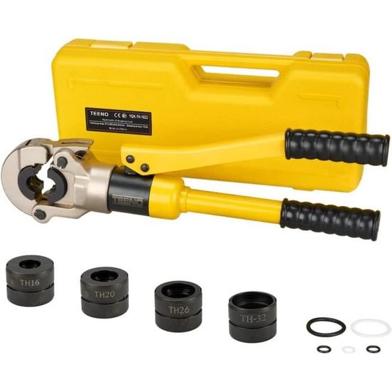 Pince À Sertir Multicouche Professionnelle (100Kn), Pour Tuyau En Plastique En Aluminium,Tuyaux ...