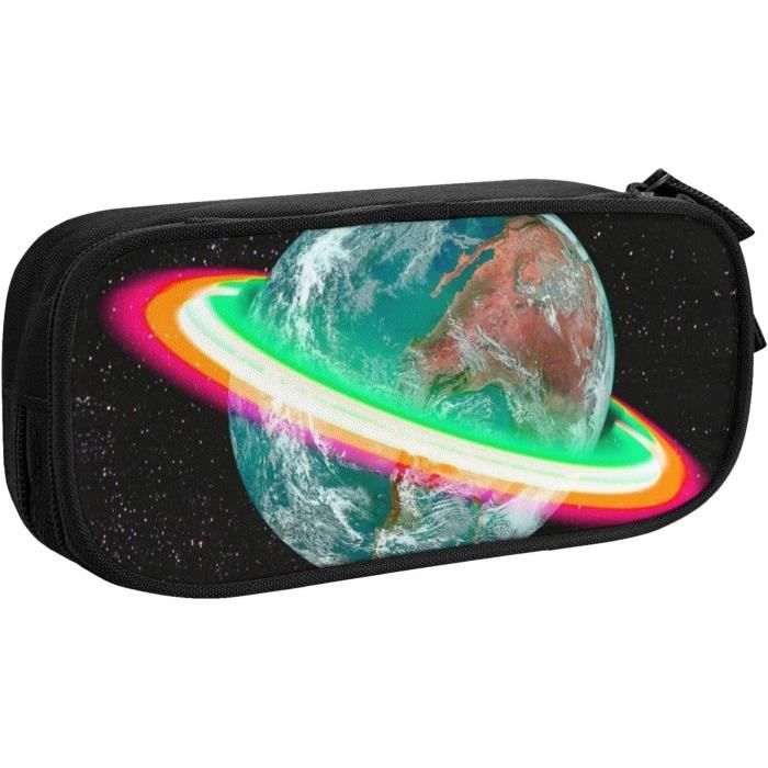 Trousse Ufo Arc-En-Ciel De Grande Capacité Pour Homme Et Femme - Double ...