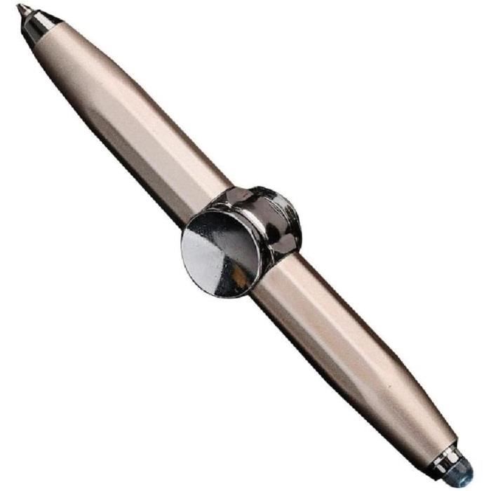 Spinner Pen Avec Led Light Inscriptible Spinning Pen Stylo À Bille En ...