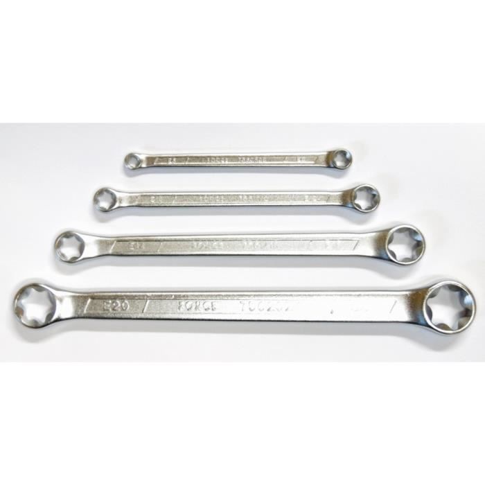 Clés TORX à oeil de E6 a E24 Blister de 4 clés - Cdiscount Auto