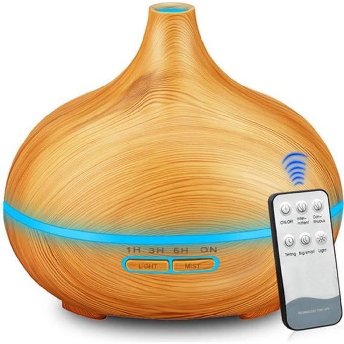 400ml Diffuseur d'Huile Essentielle électrique, LED Diffuseur ...