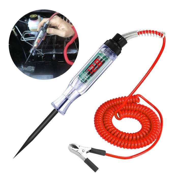 Lampe D'Essai De Circuit De Voiture - Stylo De Test : Testeur De ...
