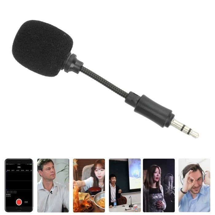 XIJ Téléphone Mini Microphone Mini Microphone Flexible à Condensateur ...