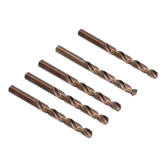 GOTOTOP foret en métal 5pcs foret hélicoïdal en acier à grande vitesse ...