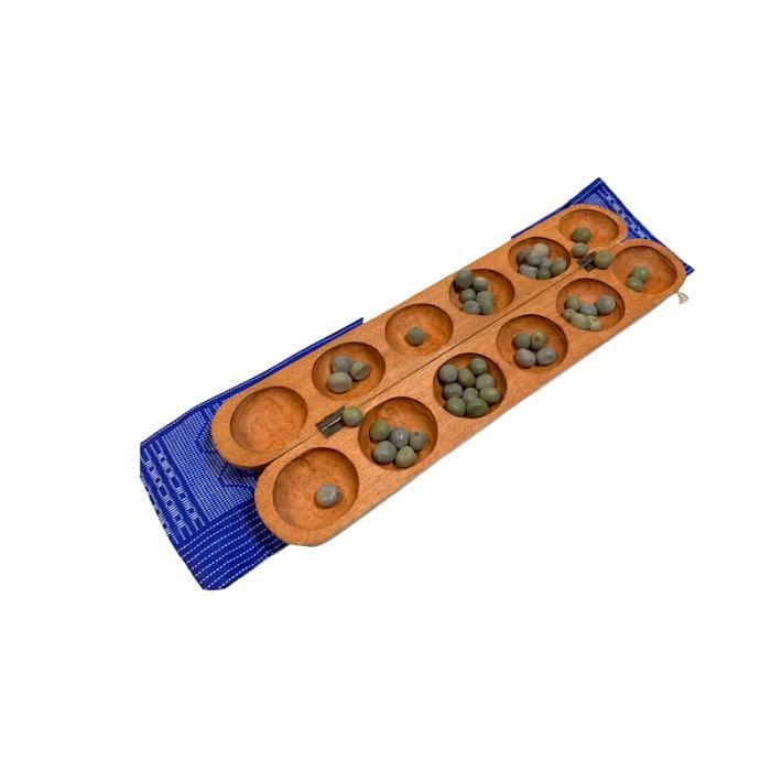 Jeu Awalé Wari Bois Iroko E - Cdiscount Jeux - Jouets