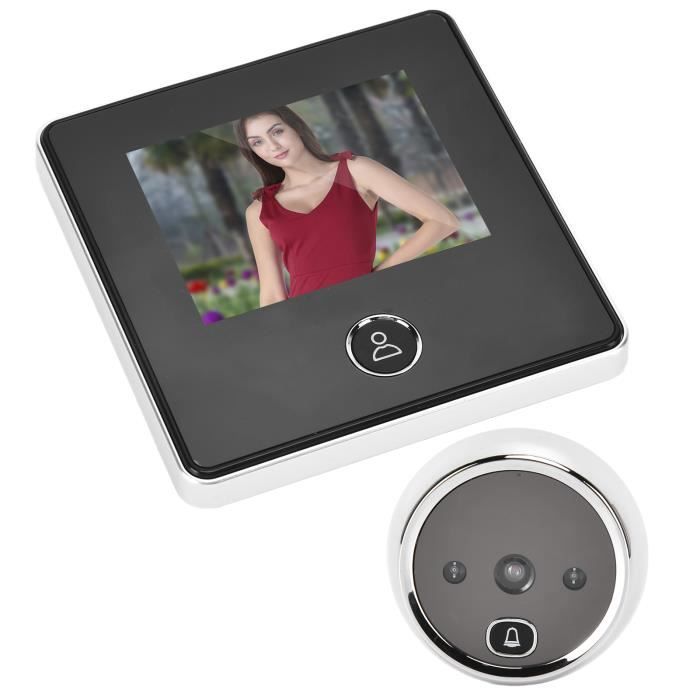 HURRISE Visionneuse de porte numérique 2.8in 0.3MP Numérique Porte ...