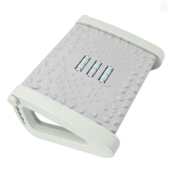 Repose-pieds pour le bureau HURRISE avec texture de massage - Blanc ...