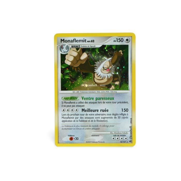 Carte Pokémon Monaflemit 150 PV 16-127 Platine NEUF FR - Cdiscount Jeux ...