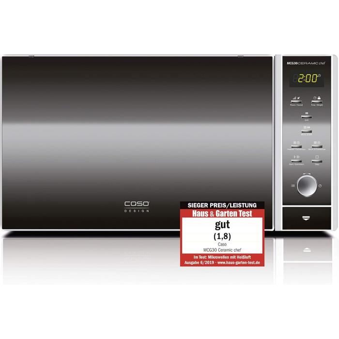 Micro-Ondes Mcg30 Ceramic Chef 3 En 1 Avec Grill + Air Chaud 2100W 30L ...