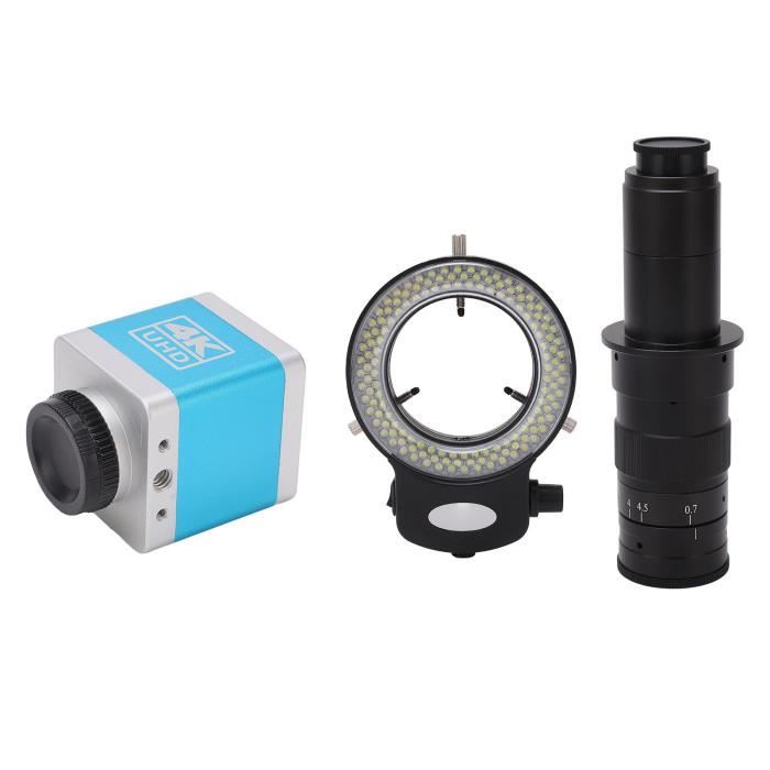 Sonew Microscope vidéo Caméra de microscope 4K sortie HD caméra ...