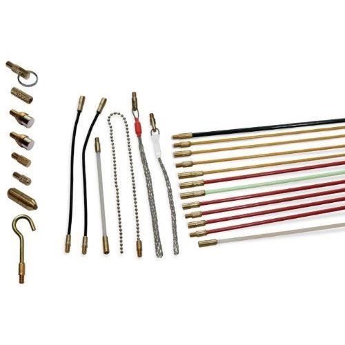 Super Rod Kit d`installation pour câble comprenant 13 baguettes tire ...