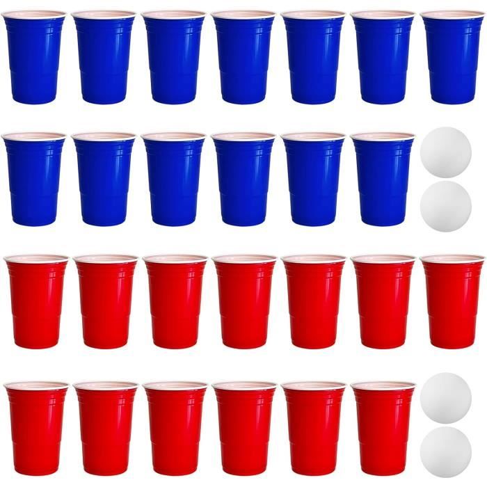 Lot De 26 Gobelets En Plastique Rigide, Réutilisables, 473 Ml, Pour Noël, Festivals ...