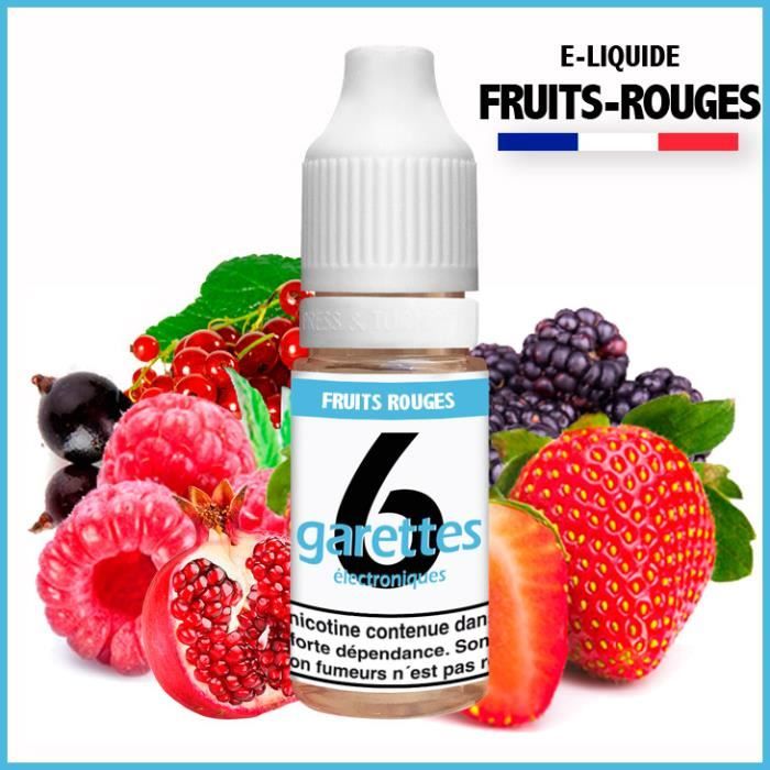 E-LIQUIDE FRUITS ROUGES 50ML EN 12MG DE NICOTINE - Cdiscount Au quotidien