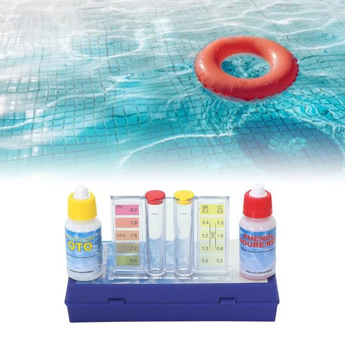 ZJCHAO solution de test de pH Kit de Test de qualité de L'eau avec ...