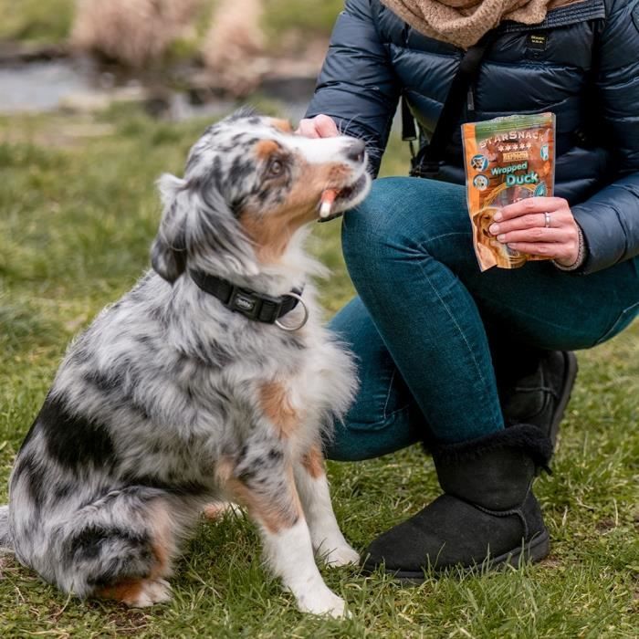 Friandises pour chien barbecue wrapped duck Nobby Pet StarSnack 70 g ...