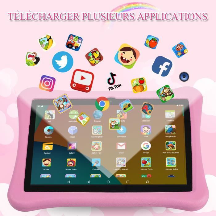Veidoo Tablette pour Enfant, 10 Pouces 4Go RAM 64Go de Stockage, Eva ...