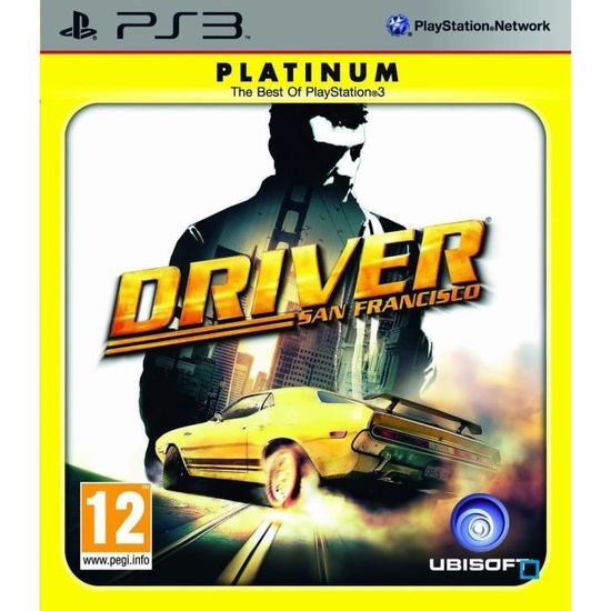 DRIVER SAN FRANCISCO PLATINUM / Jeu console PS3 - Cdiscount Jeux vidéo