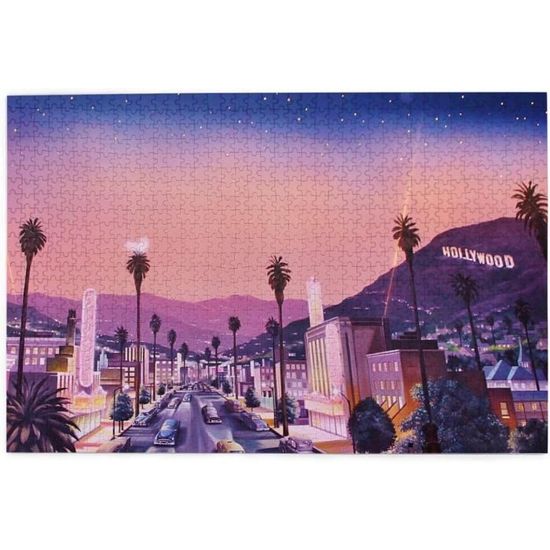 The Old Hollywood Puzzle De 1000 Pièces \ Chaque Pièce Est Unique \ Pour Adulte Et Enfant[u17429 ...
