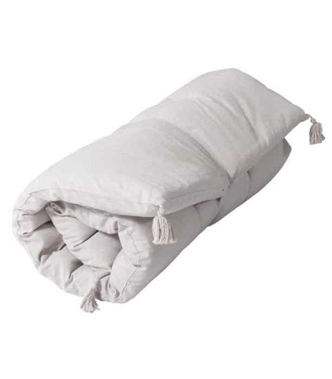 Futon 60x120 cm LOLA 100% coton coloris NATUREL - Cdiscount Jardin