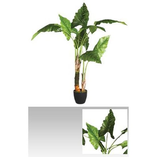 Plante Artificielle " Bananier " en POLYESTER + FER + POLYETHYLENE ...