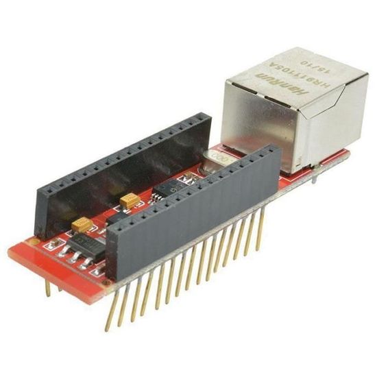 Enc28J60 Bouclier Ethernet Pour Arduino Nano 3.0 Rj45 Module de Serveur ...