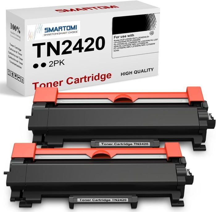 TN2420 Cartouche de Toner Compatible pour DCP-L2530DW MFC-L2710DW HL ...