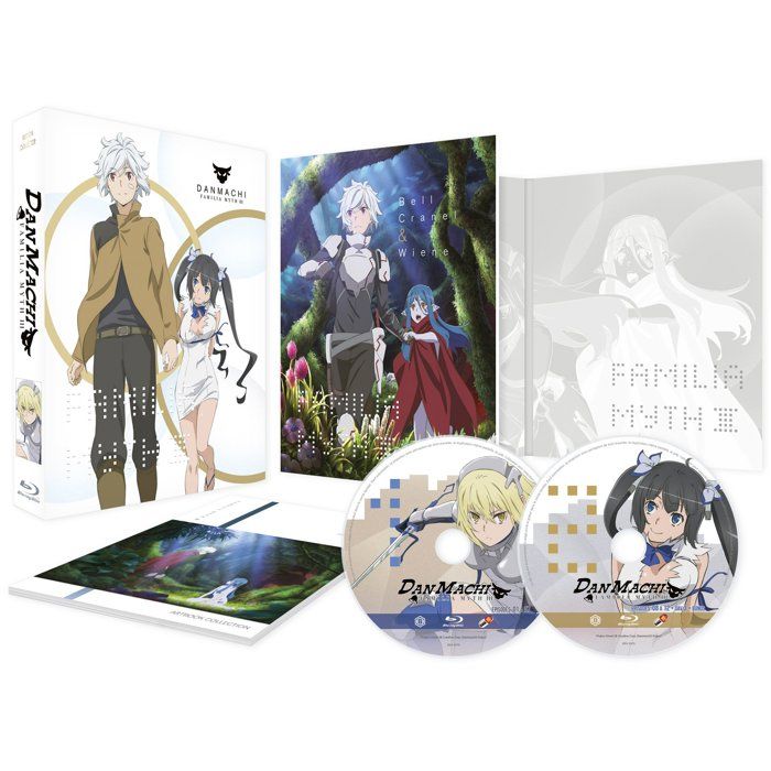 Blu-ray manga - blu-ray japanimation DanMachi : Familia Myth Saison 3 ...