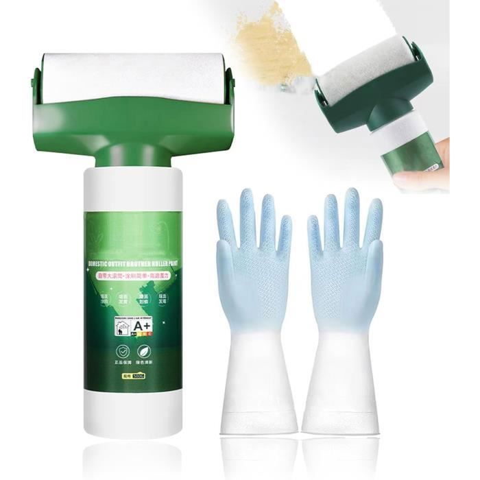 Mild Formula White Wall Paint with Roller500G Portable Wall Paint ...