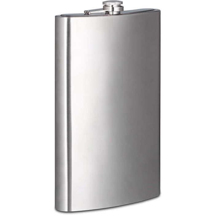 Flasque XXL 1,8 litre en inox fête cadeau mariage fiole alcool fort ...