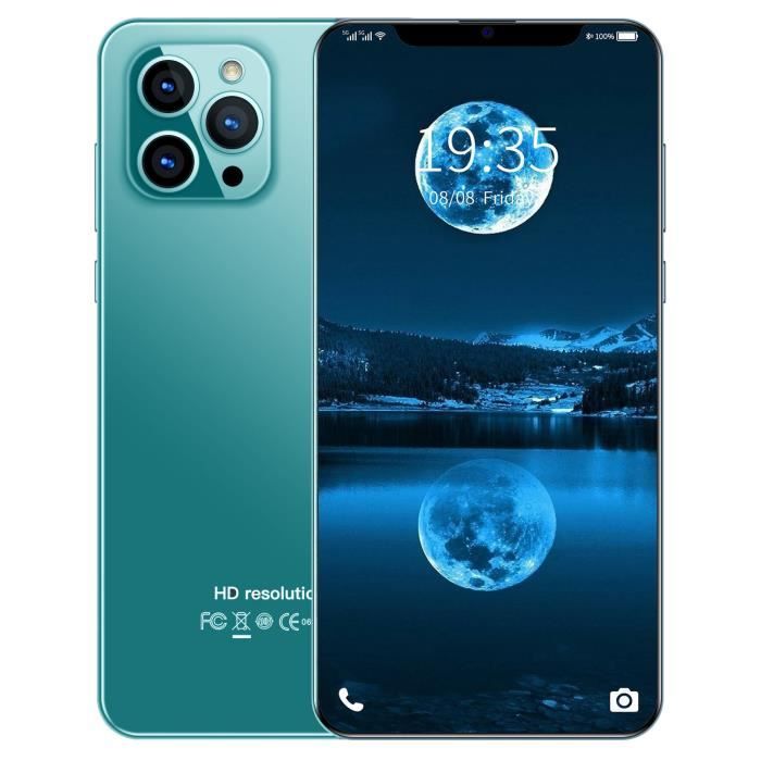 Téléphone intelligent I12 Pro Max Débloqué Android 4+ 32G RAM Écran ...