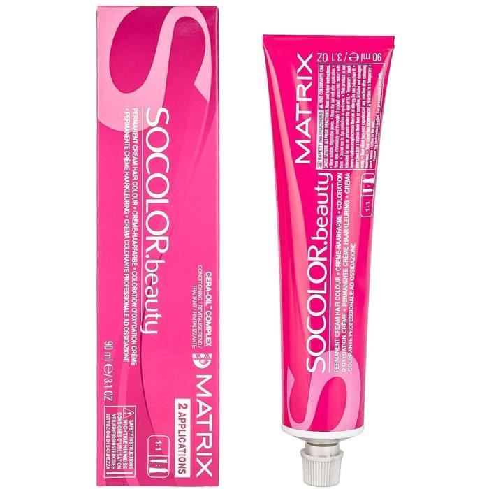 Matrix - coloration permanente teinte 7c blond moyen cuivre - Cdiscount ...