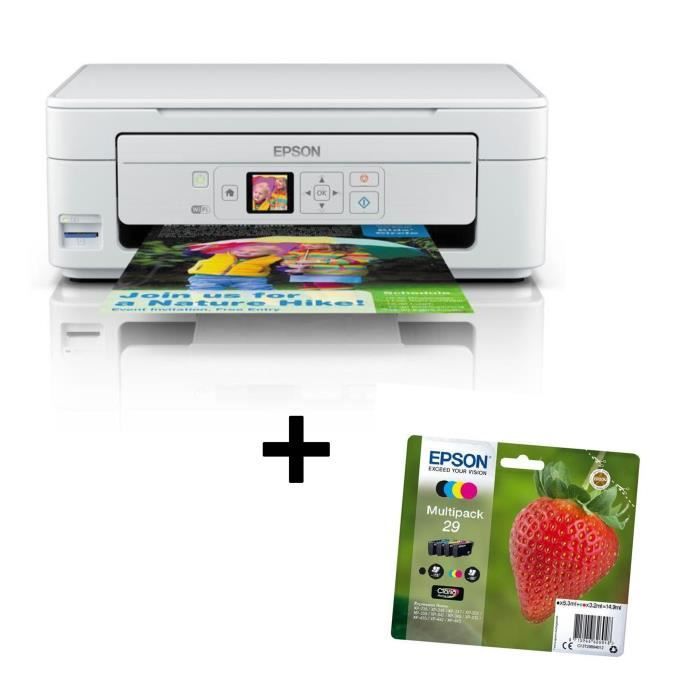 Pack Imprimante EPSON Expression Home XP-345 + Multipack cartouches ...