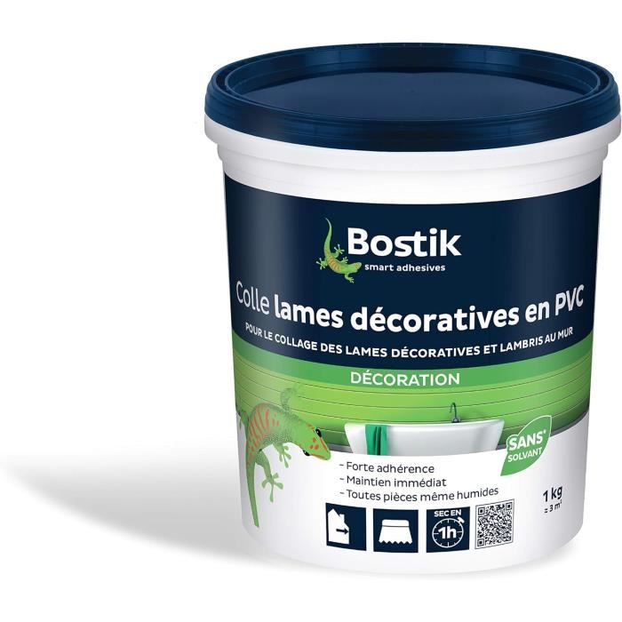 Colle Lames Décoratives En Pvc - Seau 1Kg[u1319] - Cdiscount Bricolage