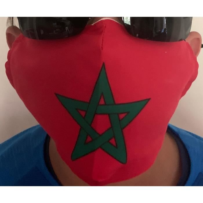 Masque Drapeau Maroc - Cdiscount Maison