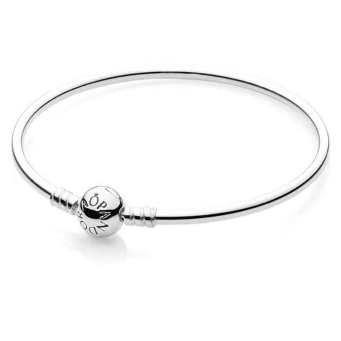 Bracelet - Pandora - Rigide - 15 cm - Métal - Argent - Mixte - Achat ...