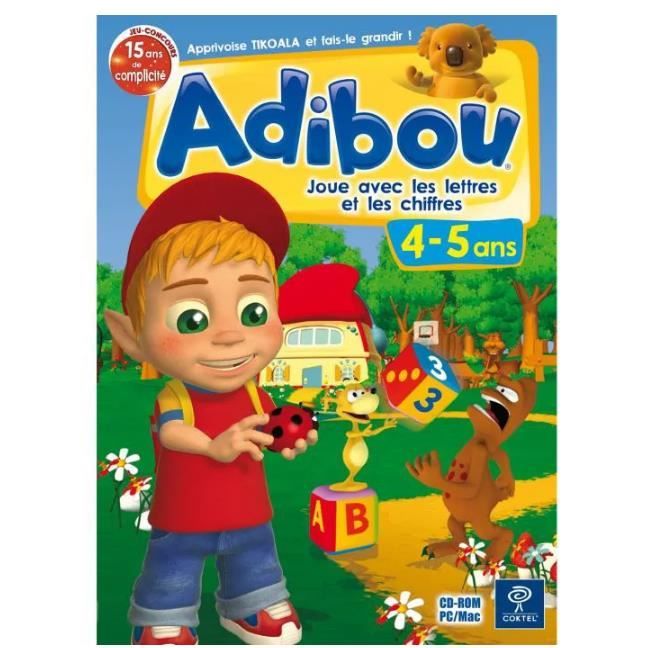 ADIBOU JOUE AVEC LES LETTRES ET LES CHIFFRES PC - Cdiscount Jeux vidéo