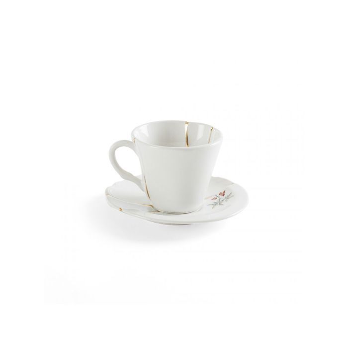 TAZZINA CAFFE' CON PIATTINO SELETTI KINTSUGI N 3 ART 09643 - Cdiscount ...