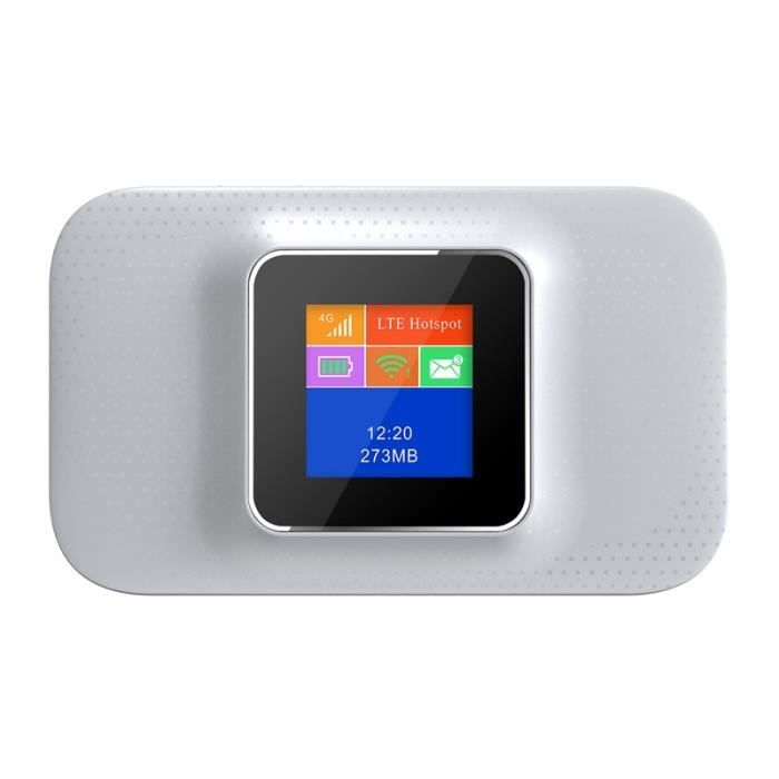 Routeur WiFi 4G MiFi 150Mbps Hotspot WiFi 2100MAh Modem Mifi Voiture ...