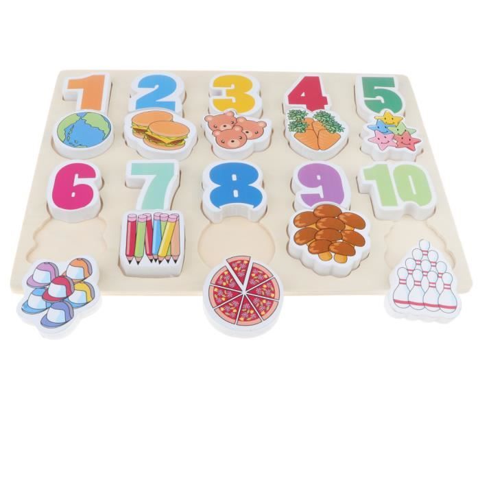 Casse-tête à Chiffres En Bois pour Enfants pour Enfants D'âge ...