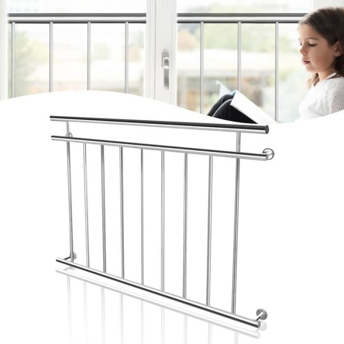 YUENFONG Balustrade de balcon Rampe de balcon en acier inoxydable ...