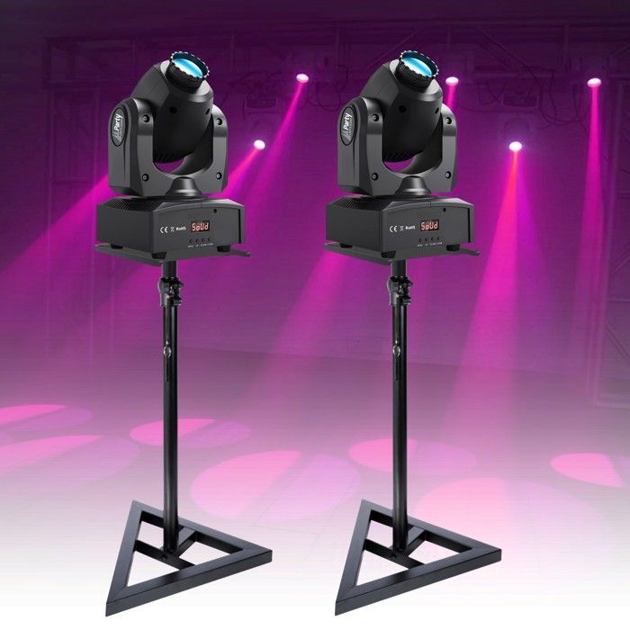 Pack Lumière - PARTY LIGHT & SOUND - Lyres LED PARTY-SPOT7 - LED ...