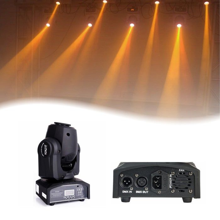 Pack Lumière - PARTY LIGHT & SOUND - Lyres LED PARTY-SPOT7 - LED ...