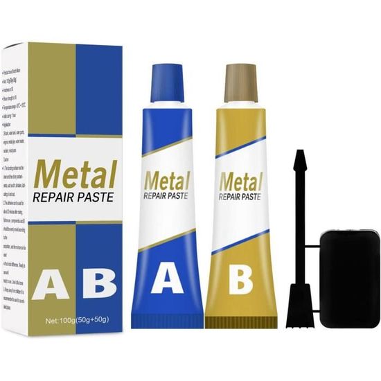 Colle Métallique Robuste Super Colle Froide Industrielle résistante à ...